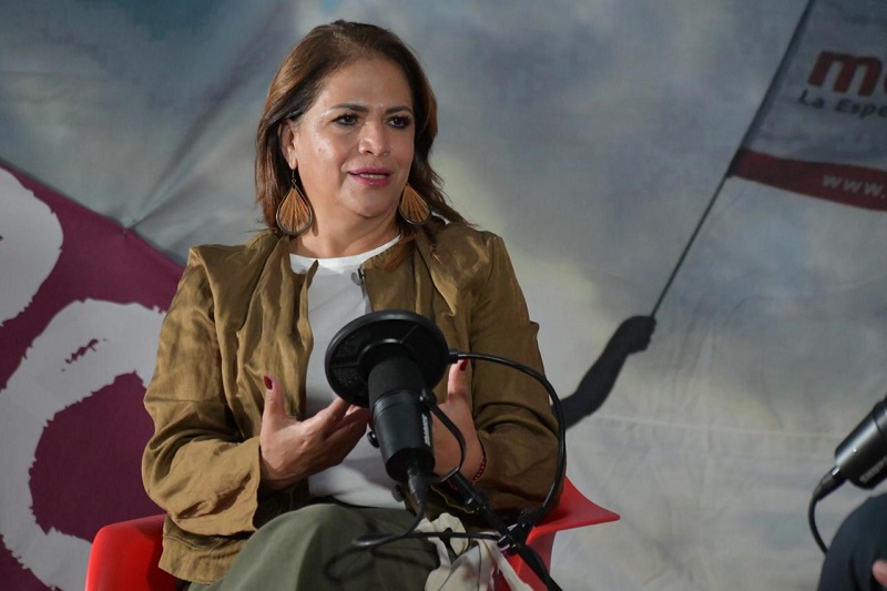Fabiola Alanís afirma que la paz se construye con justicia social